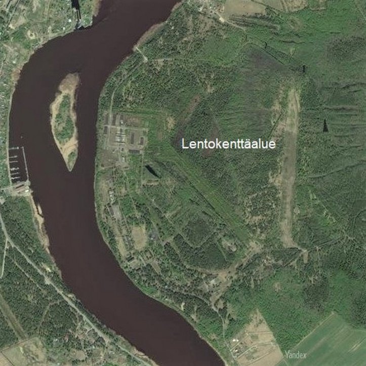 Novaja Ladogan sotilaslentokenttä Olhavanjoki | Suomen ...